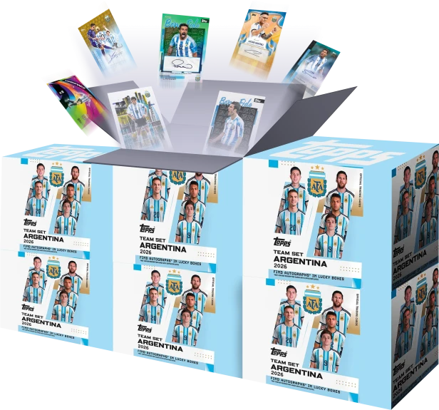 Topps Argentina Team Set 25/26 | Full case | [Break #416] - KARTZ.pl