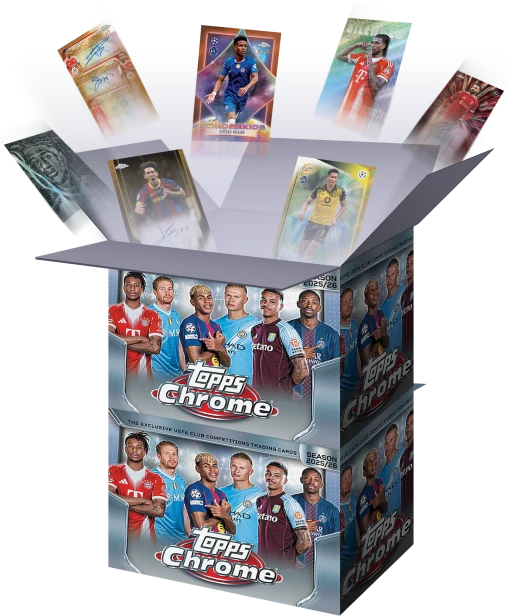 Topps Chrome UCC 25/26 | 2x Hobby box | [Break #426] - KARTZ.pl