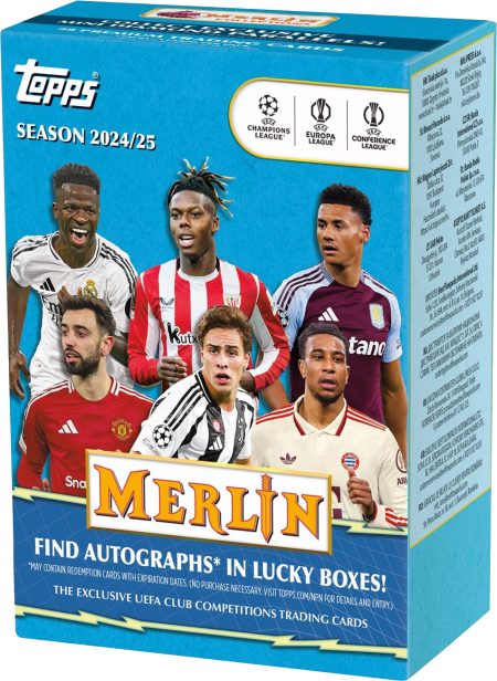 Topps Merlin 2024/25 Value box - KARTZ.pl